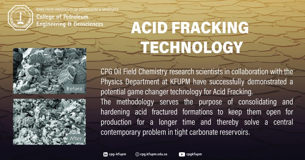 A Potential Game Changer Technology for Acid Fracking Demonstrated – CPG
