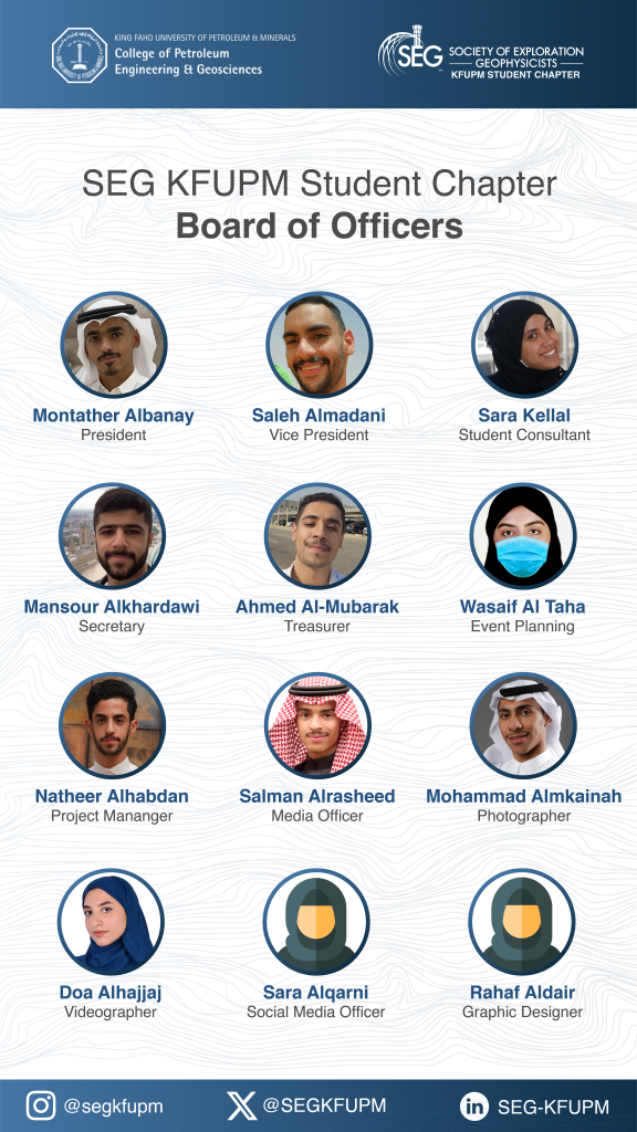 SEG – KFUPM Student Chapter – CPG