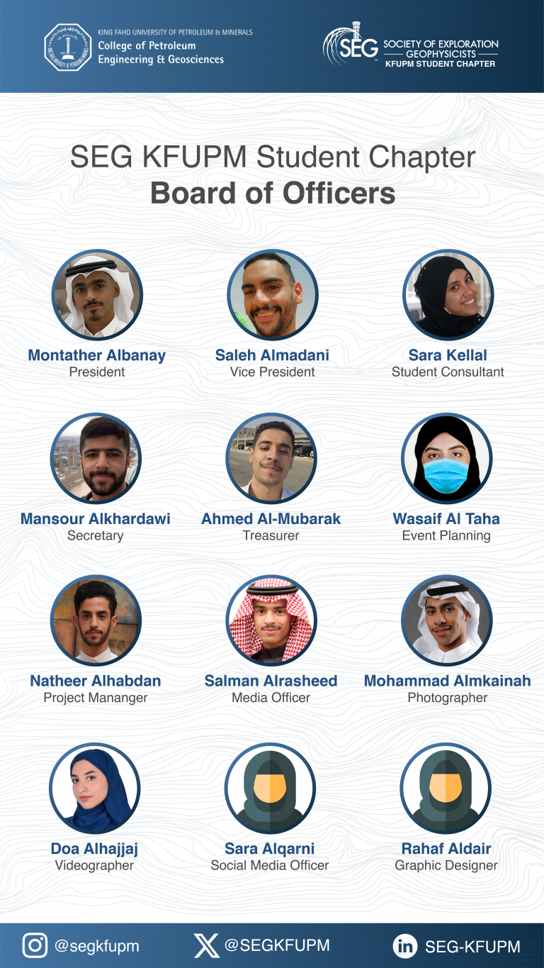 SEG – KFUPM Student Chapter – CPG