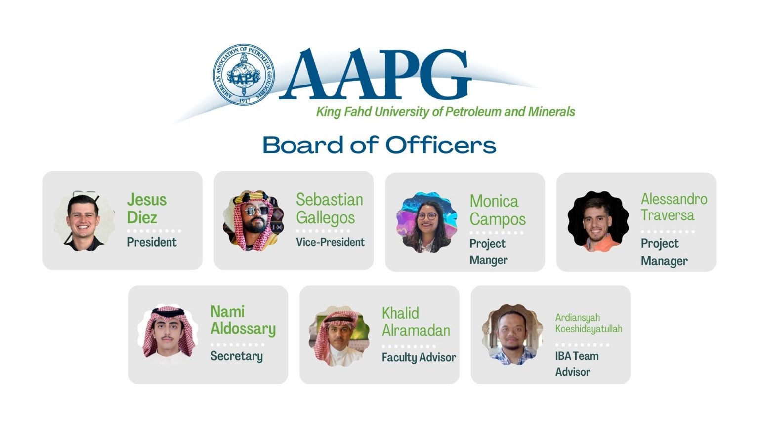 AAPG – KFUPM Student Chapter – CPG