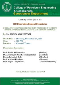 PhD Dissertation Proposal Presentation – CPG